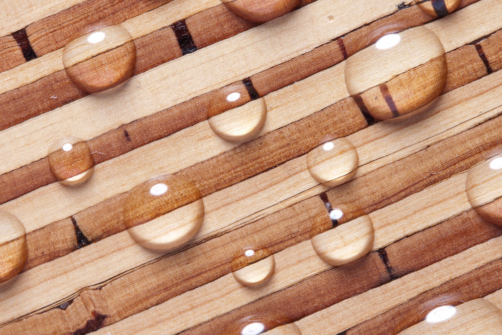 Soft and water-repellent, birch bark veneer is an innovative flooring ...